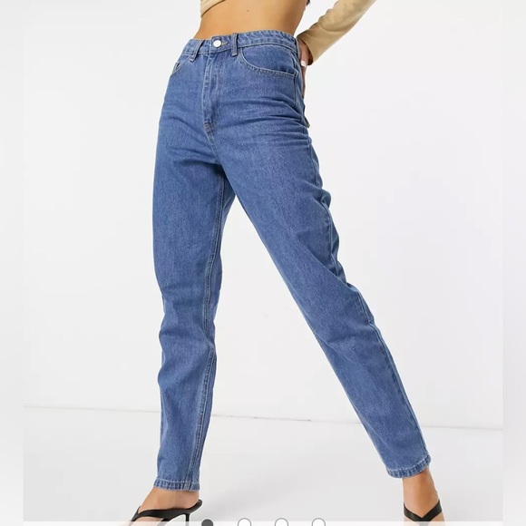 Missguided | Pants & Jumpsuits | Blue Riot High Rise Mom Jeans | Poshmark